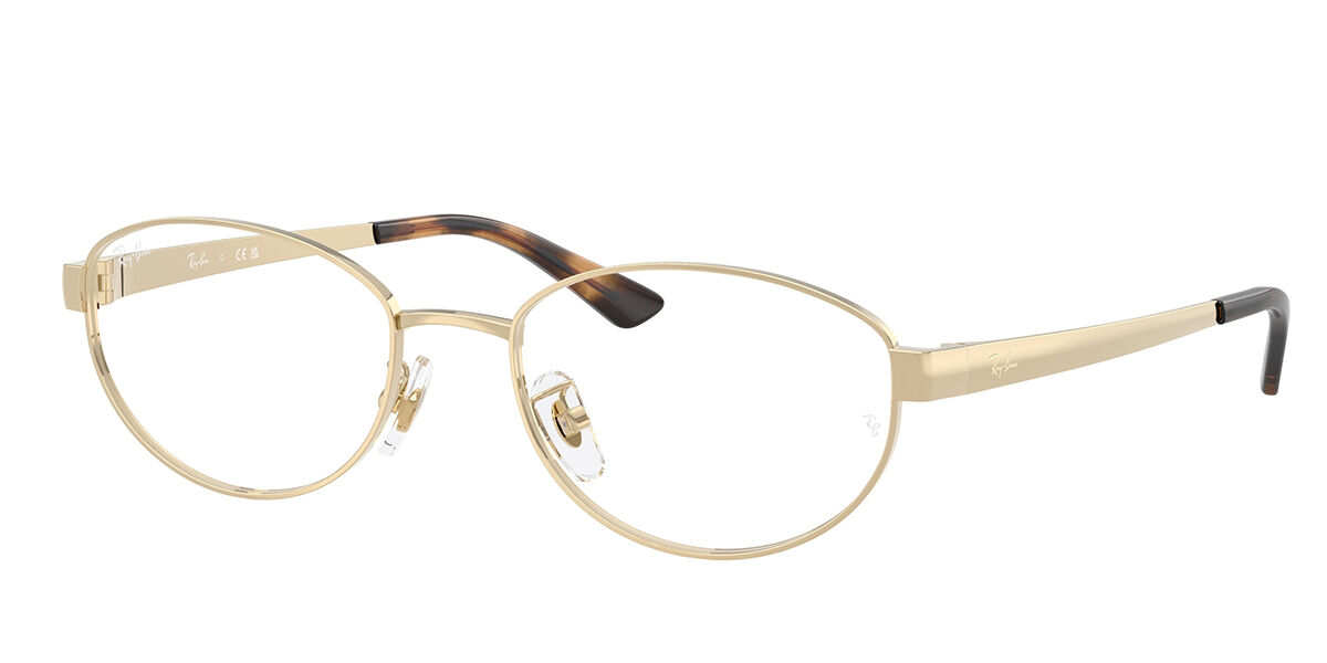 Ray-Ban RX3774VD Asian Fit 2993 橢圓形 淺金色 眼鏡 | SmartBuyGlasses 香港