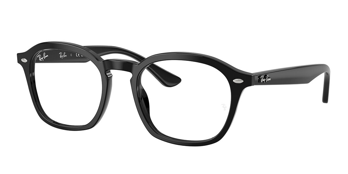 Lentes graduados Ray-Ban RX5451 2000 Cuadrado Negro | LentesWorld México