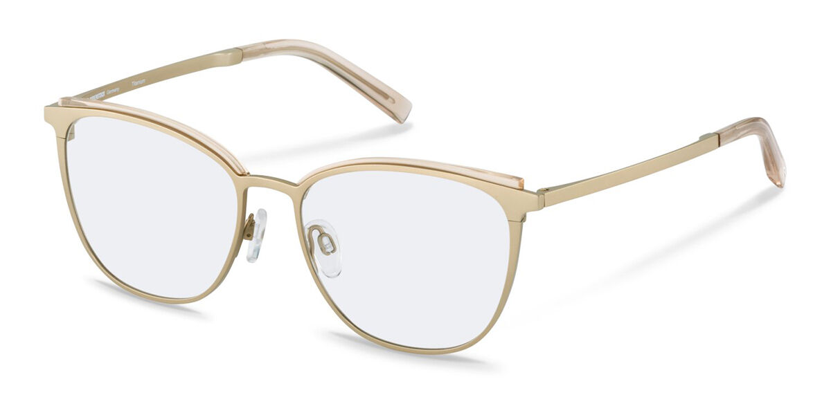 Rodenstock R7125 C Glasses Light Gunmetal Light Blue | VisionDirect ...