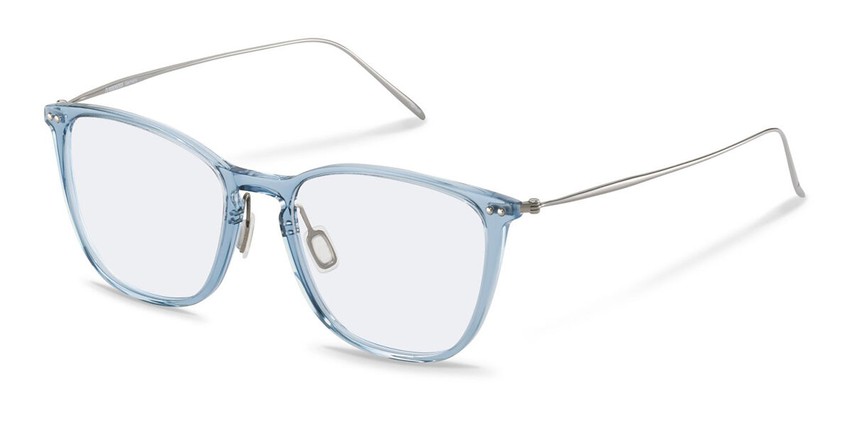 Rodenstock R7134 E Glasses Transparent Sky Blue | VisionDirect Australia