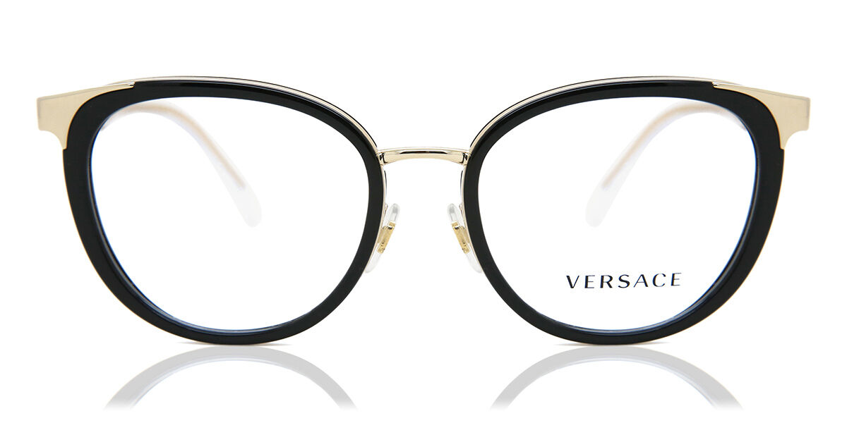 Versace VE1249 1252 Eyeglasses in Black | SmartBuyGlasses USA