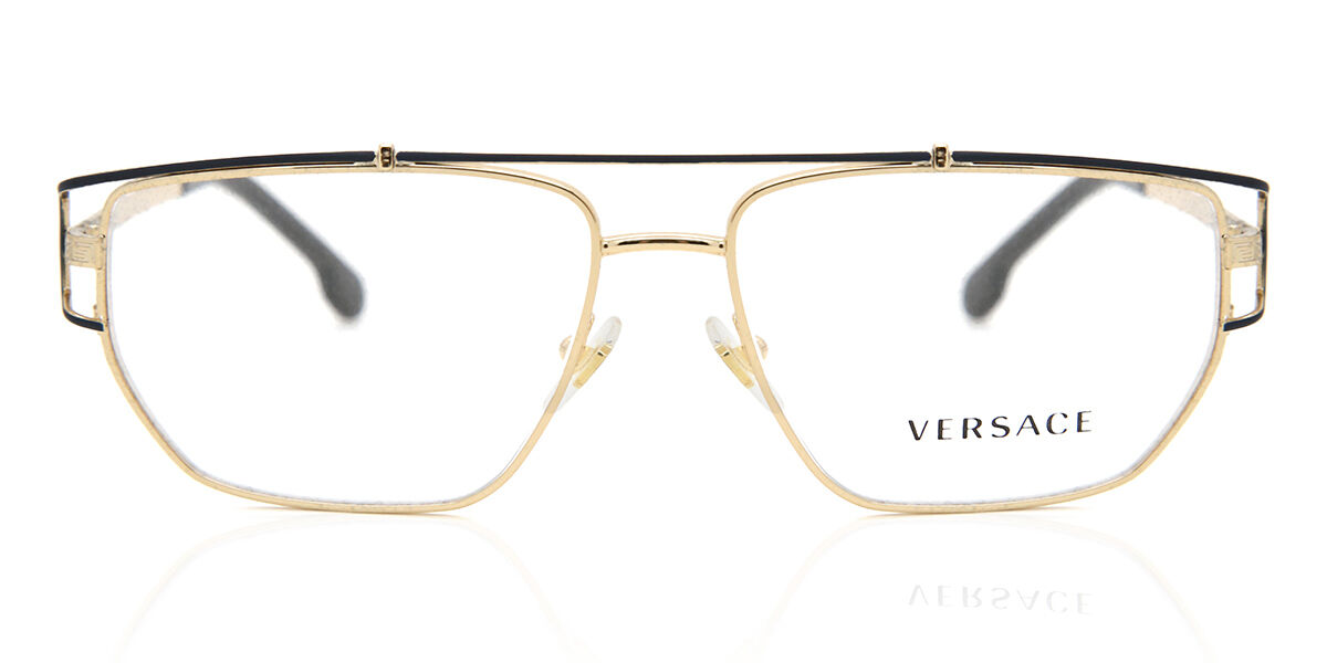Versace VE1257 1459 Glasses Gold | VisionDirect Australia