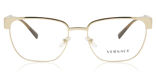 Versace VE1264 1460 Glasses Gold | VisionDirect Australia