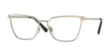 Versace VE1275 1433 Eyeglasses in Matte Black Gold | SmartBuyGlasses USA
