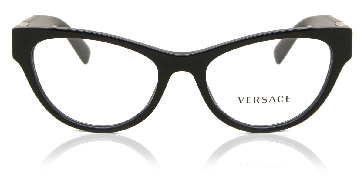 Versace VE3296 GB1 Eyeglasses in Black | SmartBuyGlasses USA
