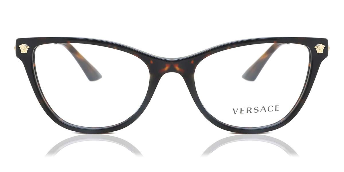 Versace VE3309 108 Eyeglasses in Tortoise | SmartBuyGlasses USA