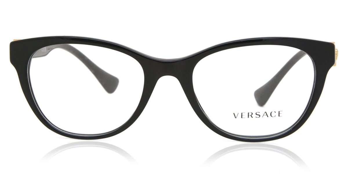 Versace VE3330 GB1 Eyeglasses in Black | SmartBuyGlasses USA