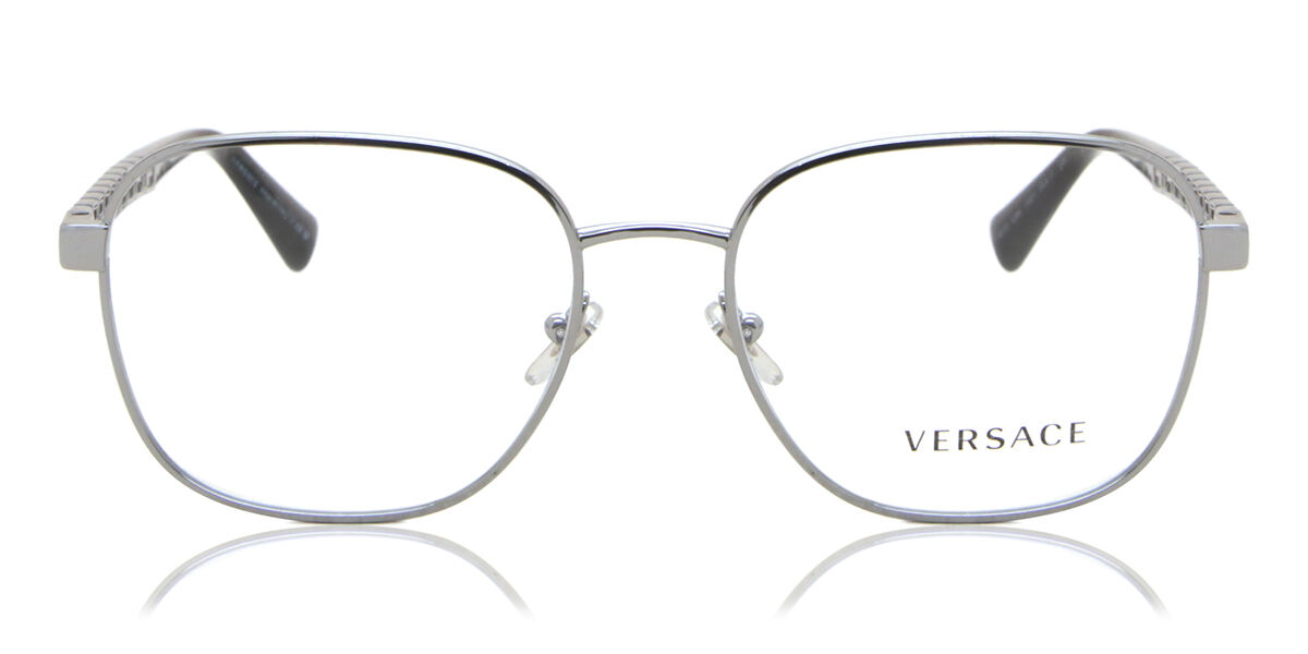 Versace VE1290 Asian Fit 1001 Eyeglasses in Gunmetal Grey ...