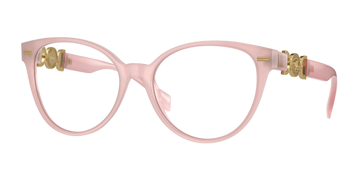Versace VE3334 5220 Glasses Transparent Violet | VisionDirect Australia