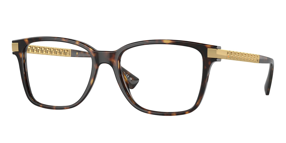 Versace VE3340U Asian Fit 108 Glasses Tortoise | VisionDirect Australia