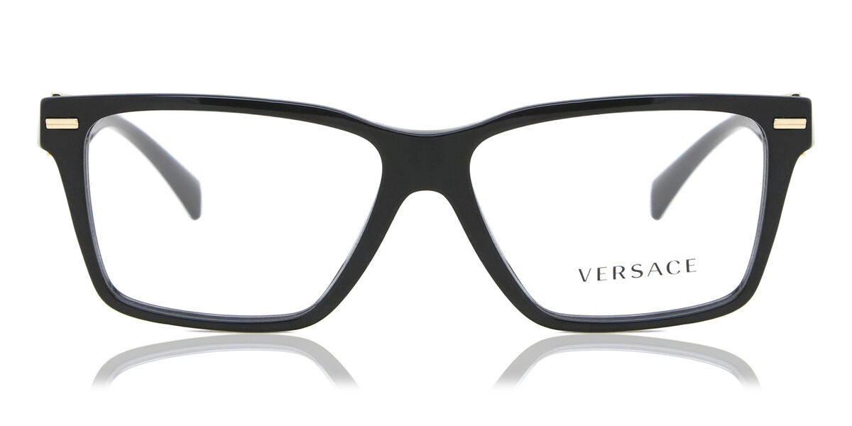 Versace VE3335 GB1 Eyeglasses in Black | SmartBuyGlasses USA