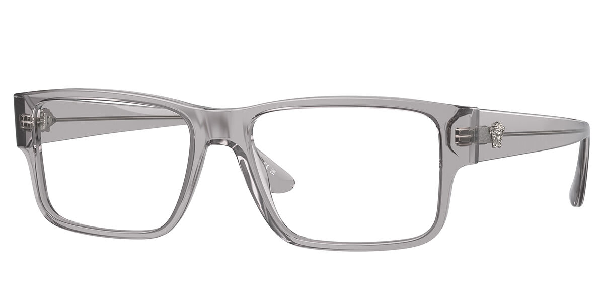 Versace VE3342 593 Eyeglasses in Transparent Grey | SmartBuyGlasses USA