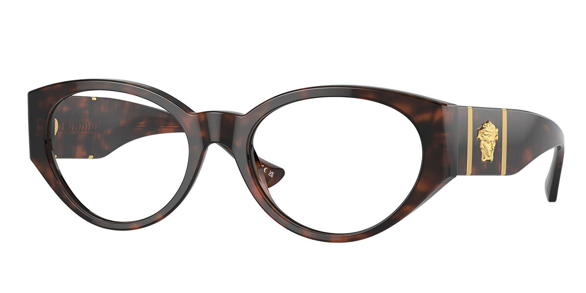 Versace VE3345 5429 Eyeglasses in Tortoise | SmartBuyGlasses USA