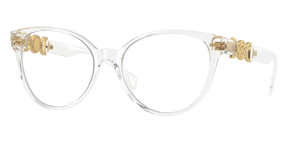 Versace VE3334 148 Eyeglasses in Clear | SmartBuyGlasses USA