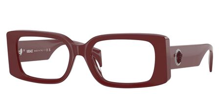 Versace Burgundy Glasses - Free Shipping & 2-Year Warranty ...