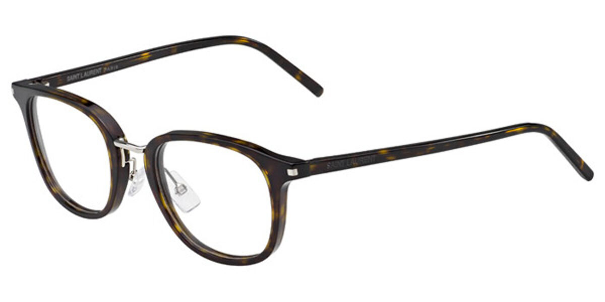 Yves Saint Laurent SL 47 086 Eyeglasses in Dark Havana ...