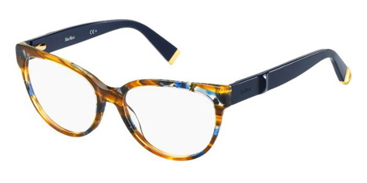 Max Mara MM 1249 MCI Glasses Blue | VisionDirect Australia