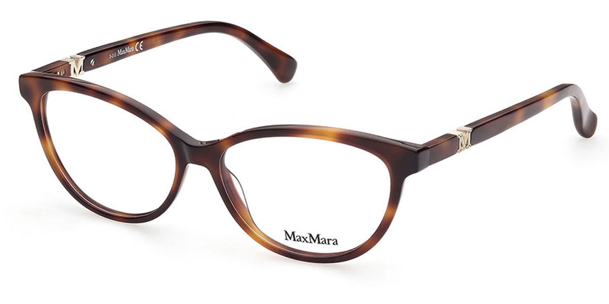 Óculos de Grau Max Mara MM5014 052 Dark Tortoise | OculosWorld Brasil
