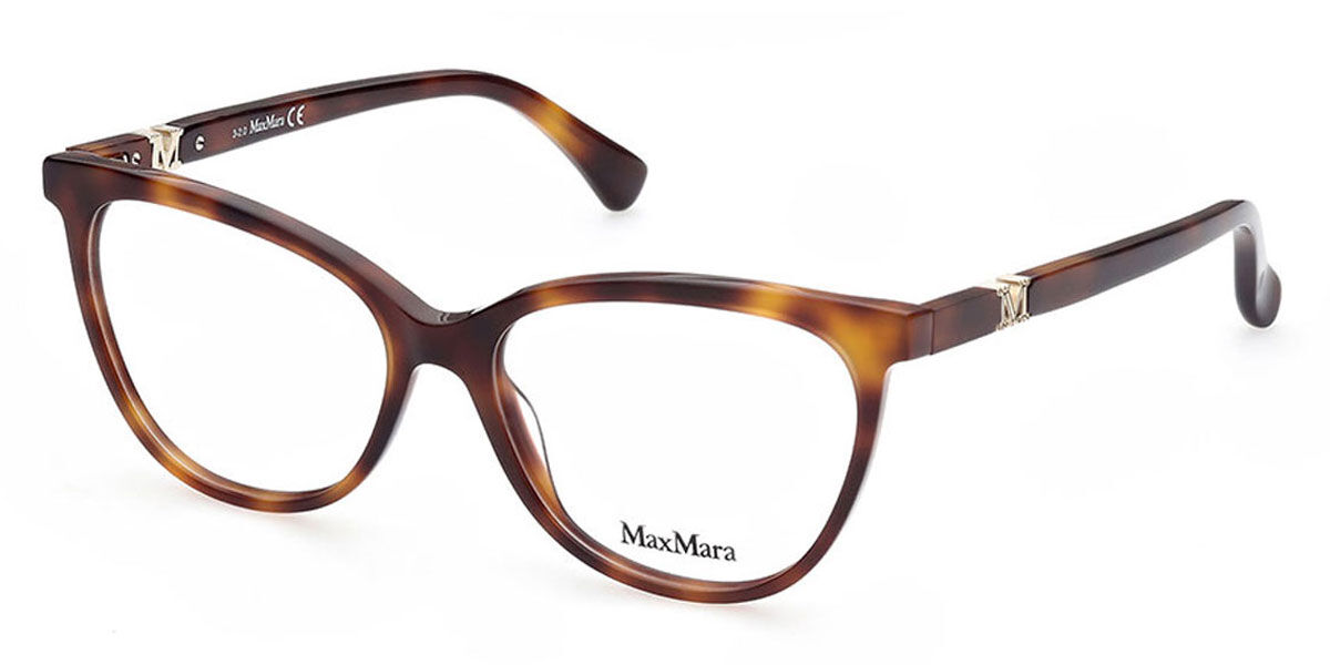 Max Mara MM5018 052 Glasses Dark Tortoise | VisionDirect Australia
