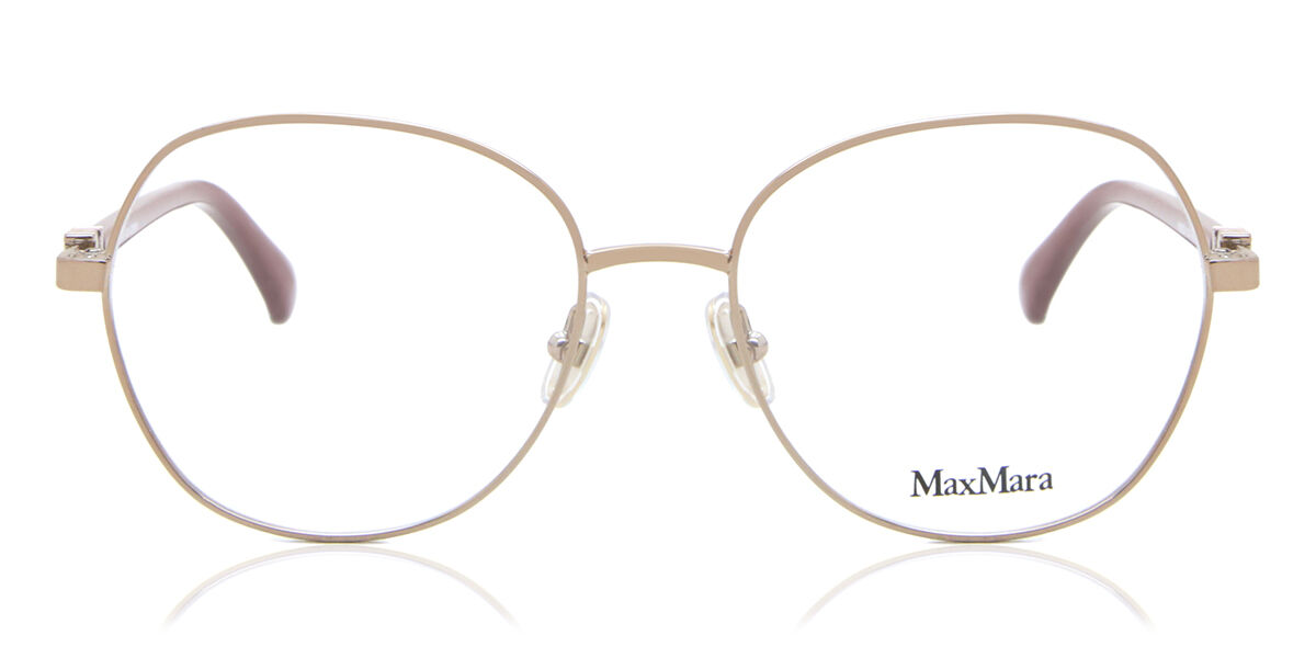 Max Mara MM5034 034 Glasses Shiny Bronze Brown | VisionDirect Australia