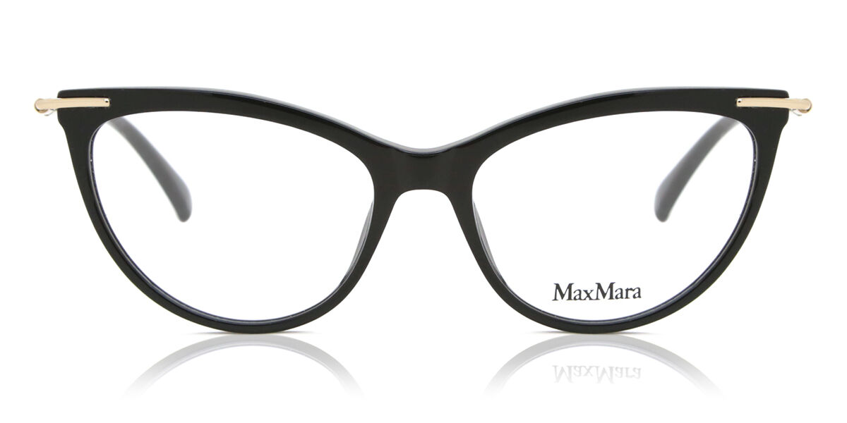 Max Mara MM5049 001 Okulary Lśniący Czarny | OptykaWorld Polska