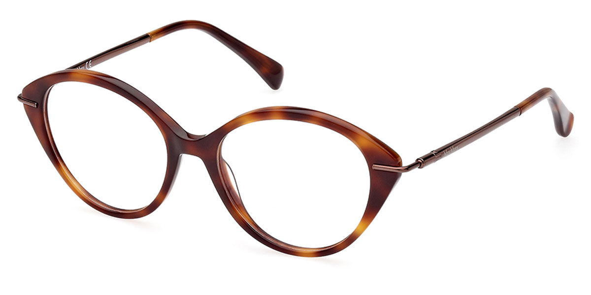 Max Mara MM5075 052 Eyeglasses in Dark Tortoise | SmartBuyGlasses USA