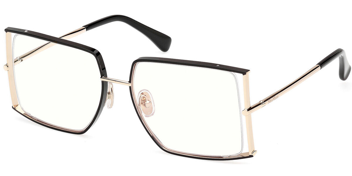 Max Mara MM5156-B 001 Blue-Light Block gafas | Comprar en línea ahora ...