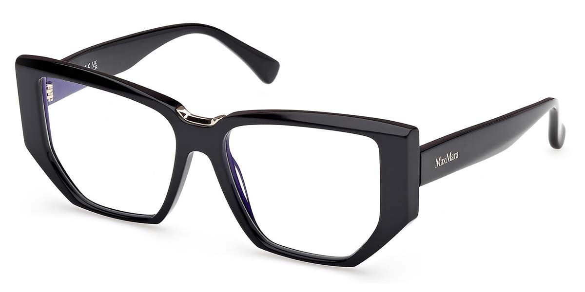 Max Mara MM5179-B 001 Blue-Light Block gafas | Comprar en línea ahora ...