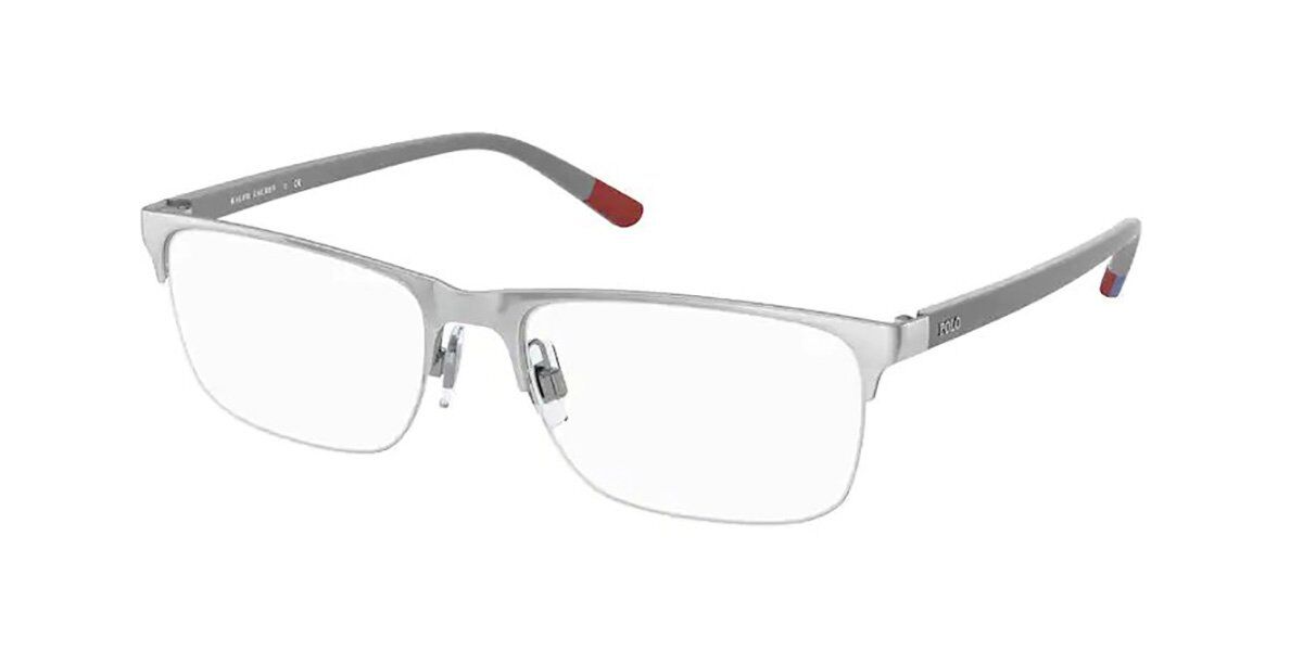 Polo Ralph Lauren PH1202 9088 Glasses Shiny Brushed Silver ...