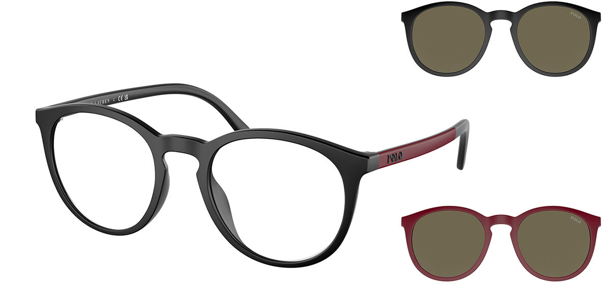 Lentes Recetados Polo Ralph Lauren PH4183U with Clip-On 5944/3 Negro ...