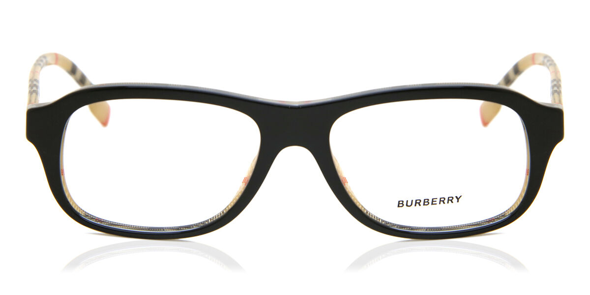 Burberry BE2299 3806 Glasses Top Black On Vintage Check | VisionDirect ...
