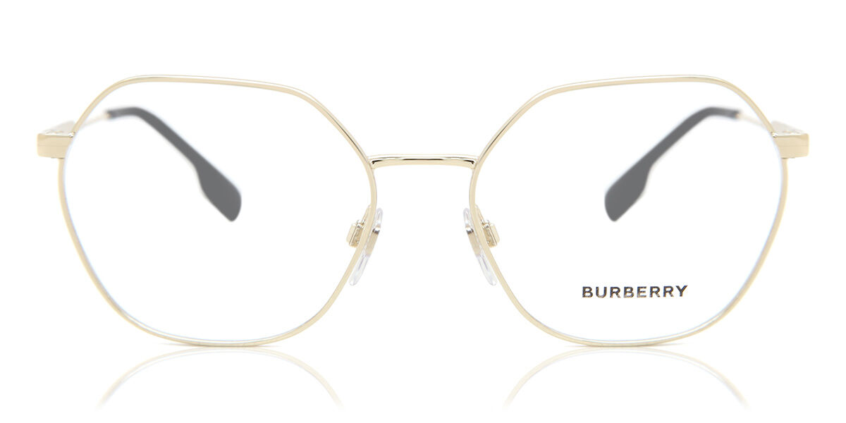 Burberry Be1350 Erin 1109 Eyeglasses In Light Gold Smartbuyglasses Usa
