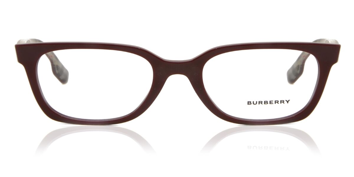 Burberry Be2347 Evelyn 3945 Eyeglasses In Burgundy Red Smartbuyglasses Usa