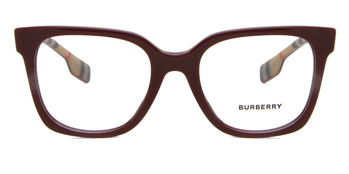 Burberry Be2347 Evelyn 3945 Eyeglasses In Burgundy Red Smartbuyglasses Usa