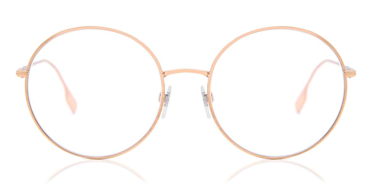 Burberry Be3132 Pippa Blue Light Block 1337sb Eyeglasses In Rose Gold