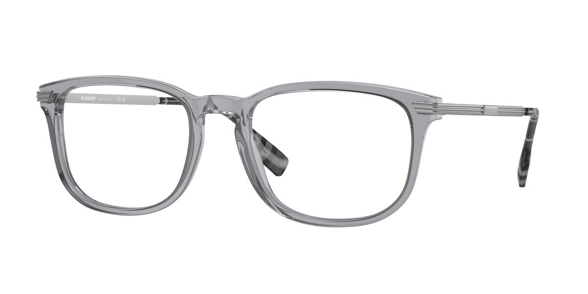 Burberry BE2369F CEDRIC Asian Fit 4021 Brille Transparent Grey ...