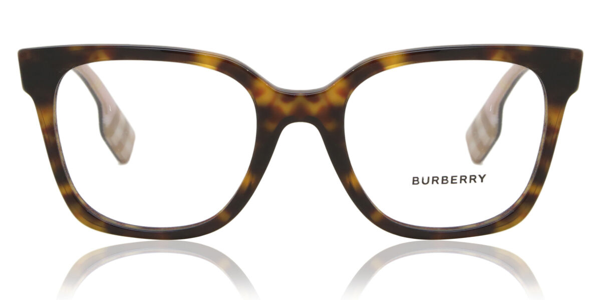 Burberry BE2347 EVELYN 4075 Glasses Dark Tortoise | VisionDirect Australia