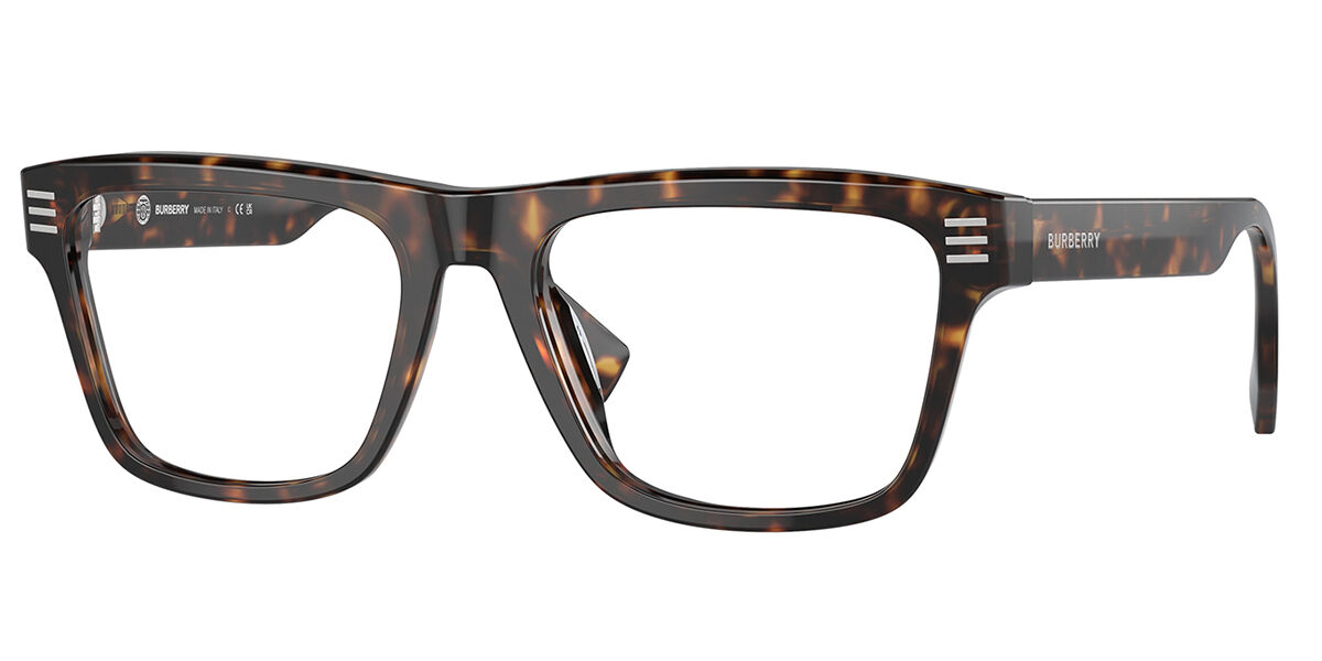 Burberry BE2387 4098 Glasses Green Horn | VisionDirect Australia