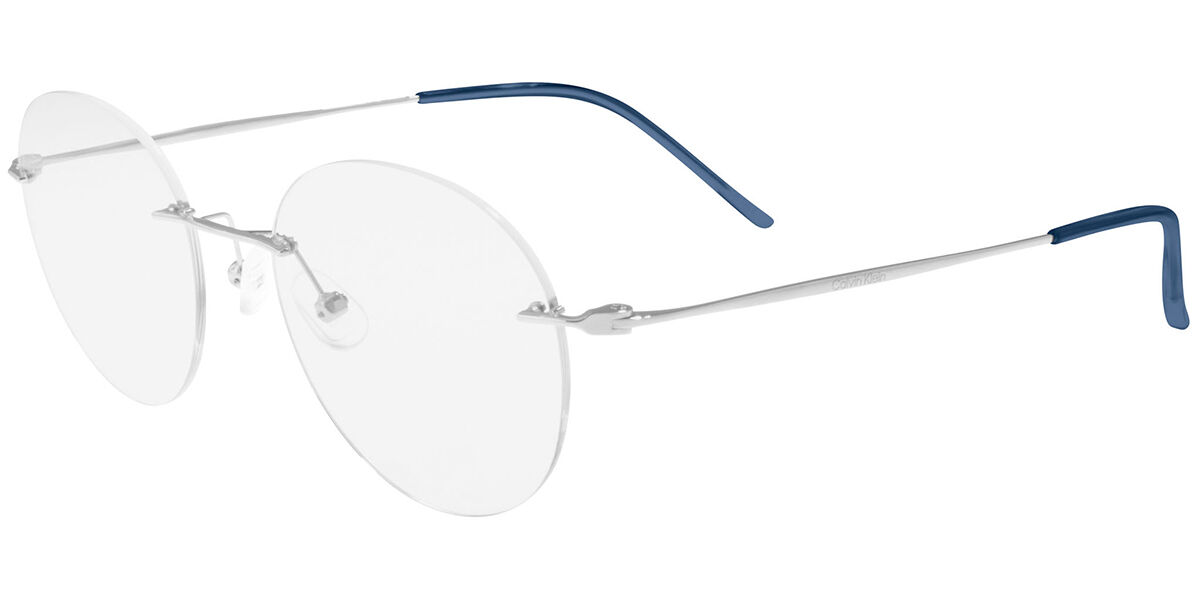 Calvin Klein CK22125TA 414 Eyeglasses in Silver | SmartBuyGlasses USA