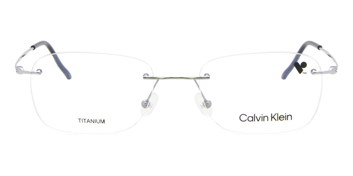 Calvin Klein CK22125TD 414 Eyeglasses in Silver | SmartBuyGlasses USA
