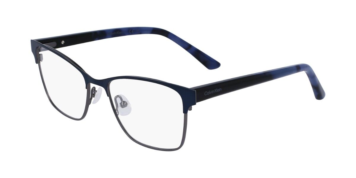 Calvin Klein CK23107 414 Eyeglasses in Navy Blue | SmartBuyGlasses USA