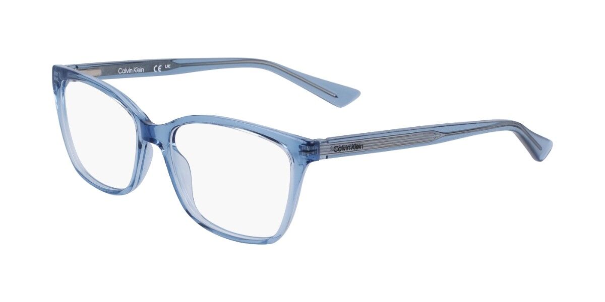 Calvin Klein CK23516 414 Eyeglasses in Transparent Cobalt Blue ...