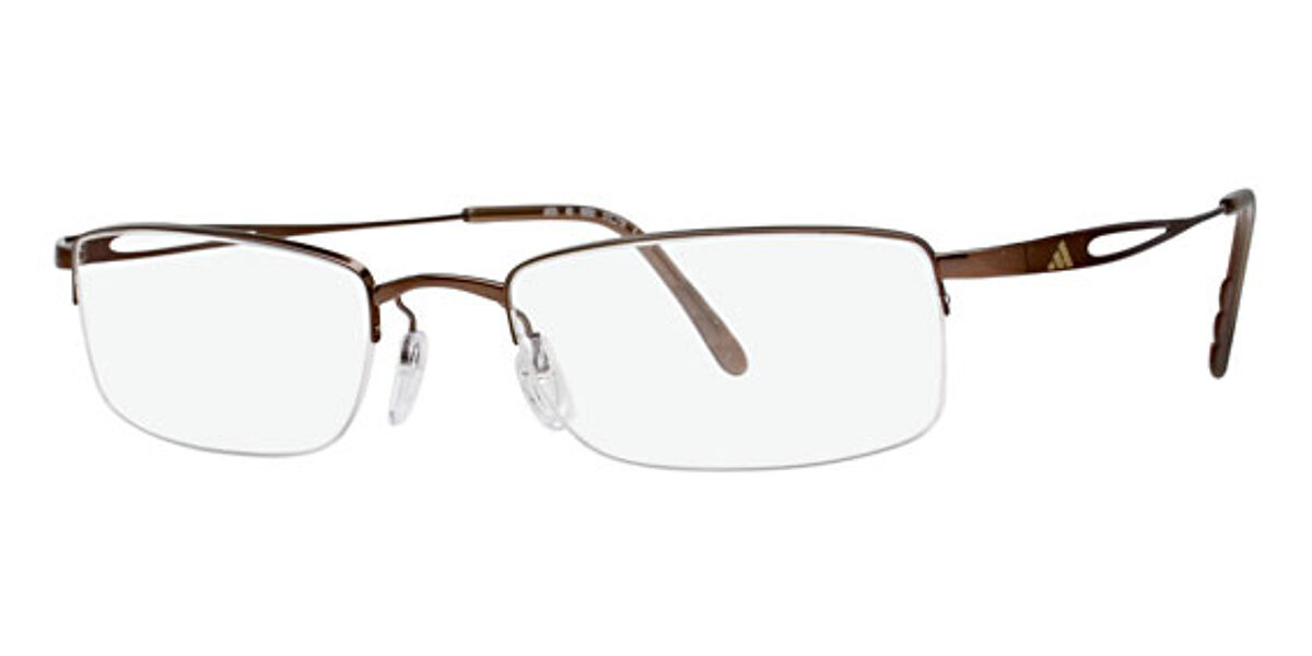 Adidas A655 6O5O Glasses Brown | VisionDirect Australia