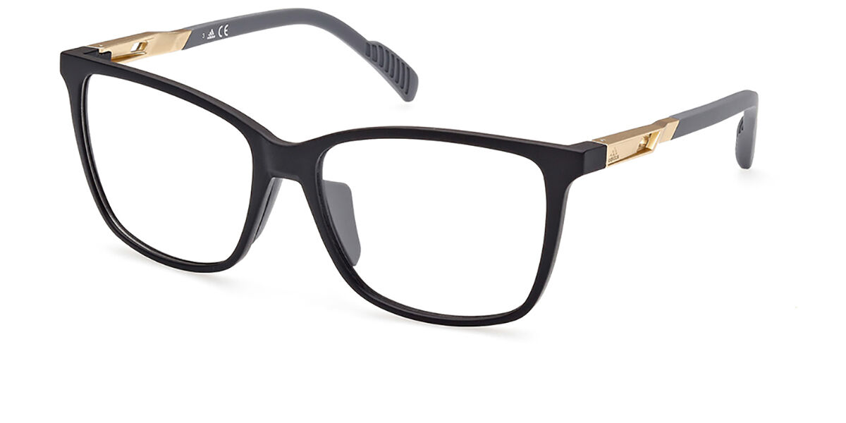 Lentes Recetados Adidas SP5019-F Asian Fit 001 Shiny Black ...