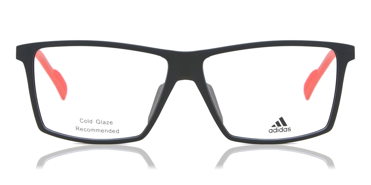 Adidas SP5018 005 Eyeglasses in Matte Black | SmartBuyGlasses USA