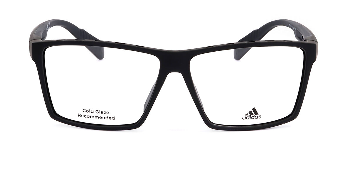 Adidas SP5007-F Asian Fit 002 Glasses Matte Black | VisionDirect Australia