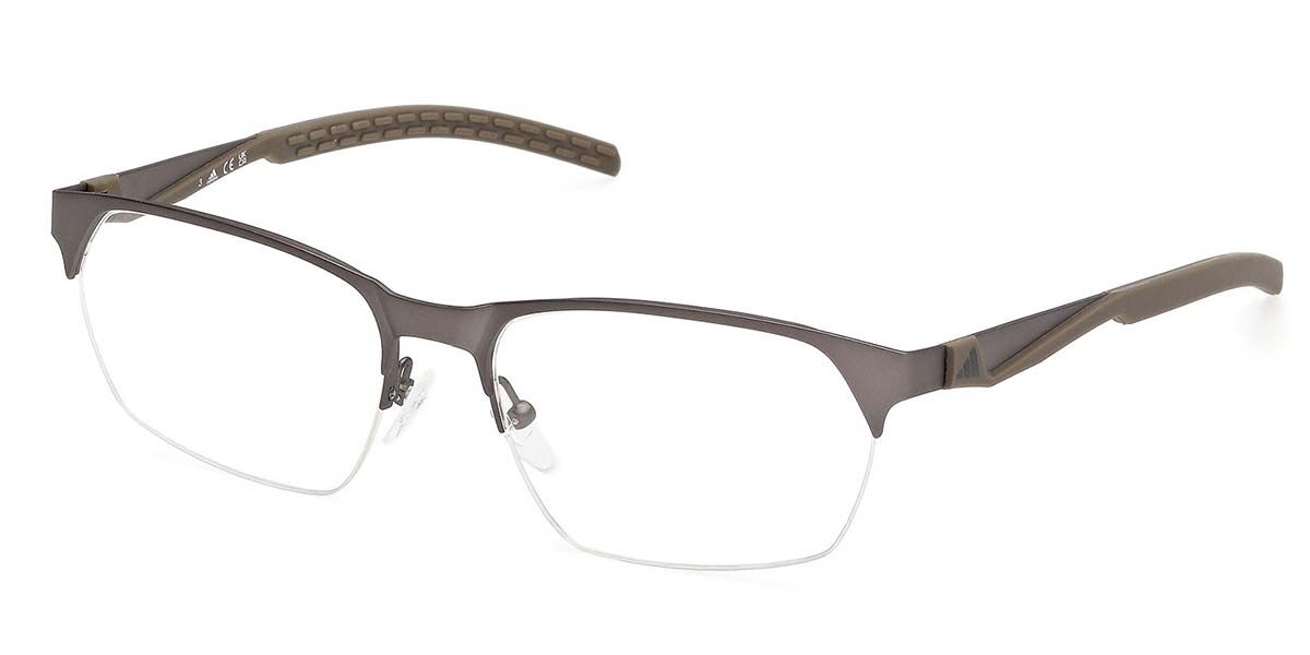 Adidas SP5097 009 Eyeglasses in Matte Gunmetal | SmartBuyGlasses USA