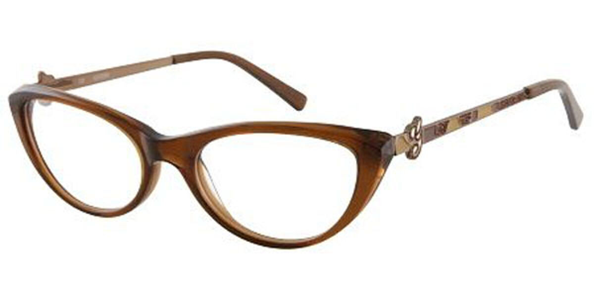 Guess GU2257 D96 Eyeglasses in Brown | SmartBuyGlasses USA