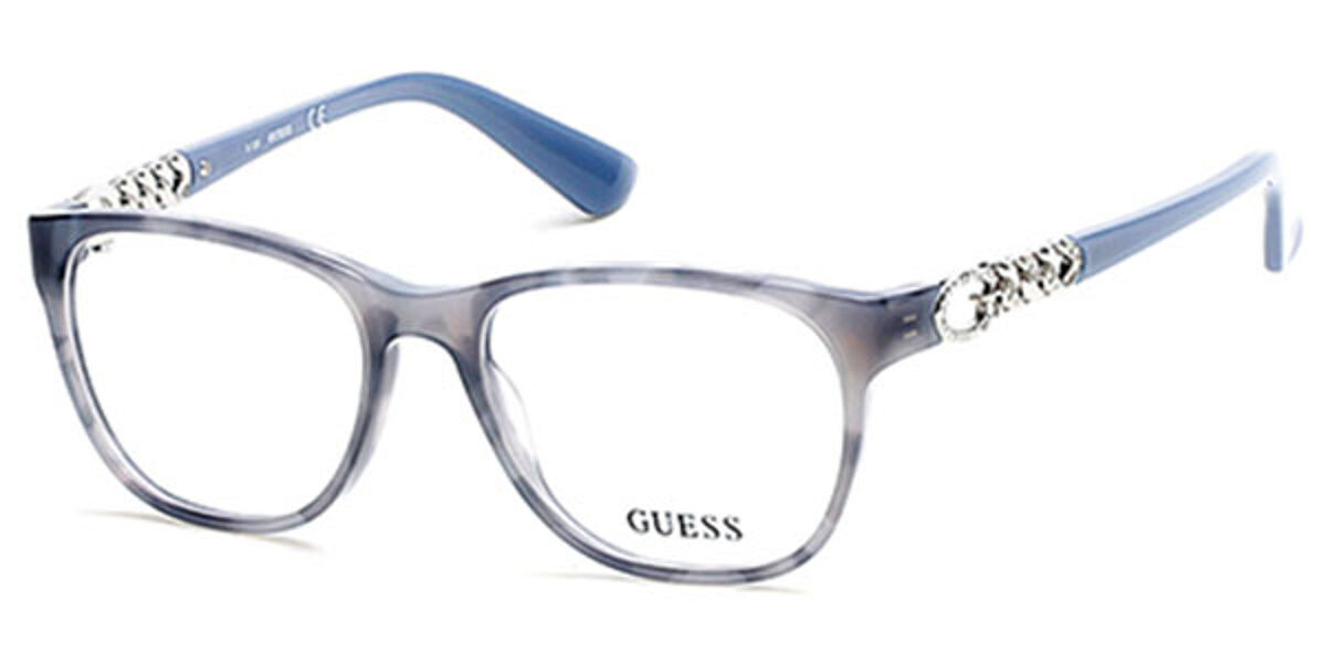 Guess GU2559 074 Eyeglasses in Tortoiseshell | SmartBuyGlasses USA