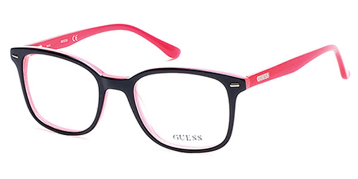 Guess GU2580 005 Eyeglasses in Black | SmartBuyGlasses USA